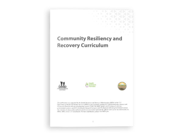 Community Resiliency and Recovery Curriculum - MHP Salud